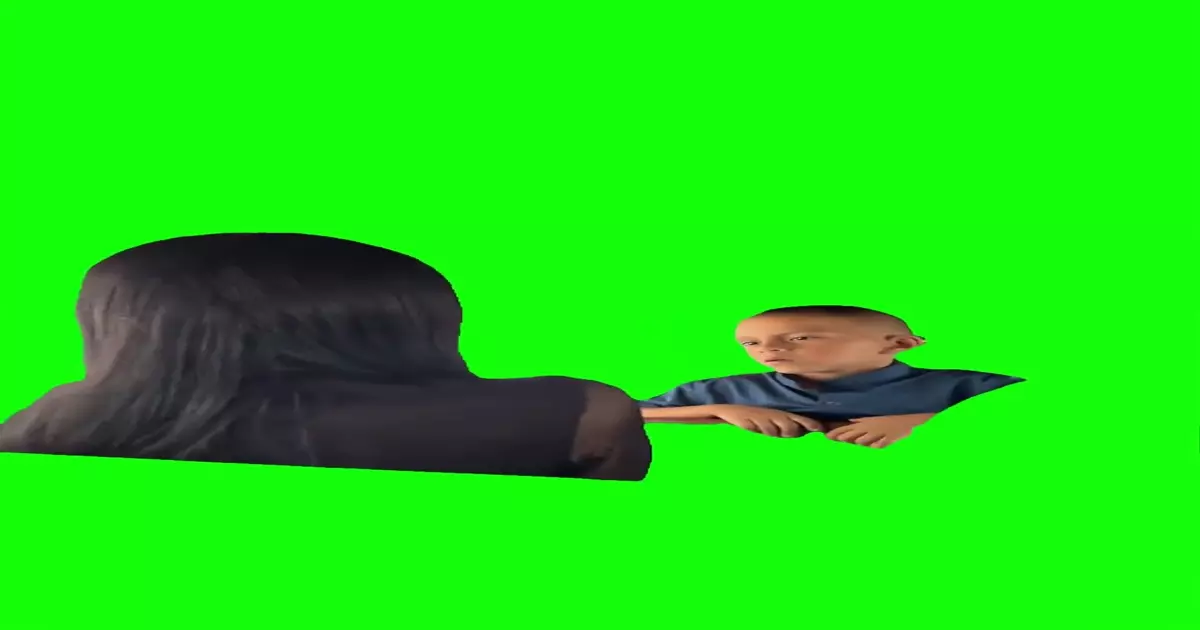 Boy Staring At Girl Green Screen Meme Download