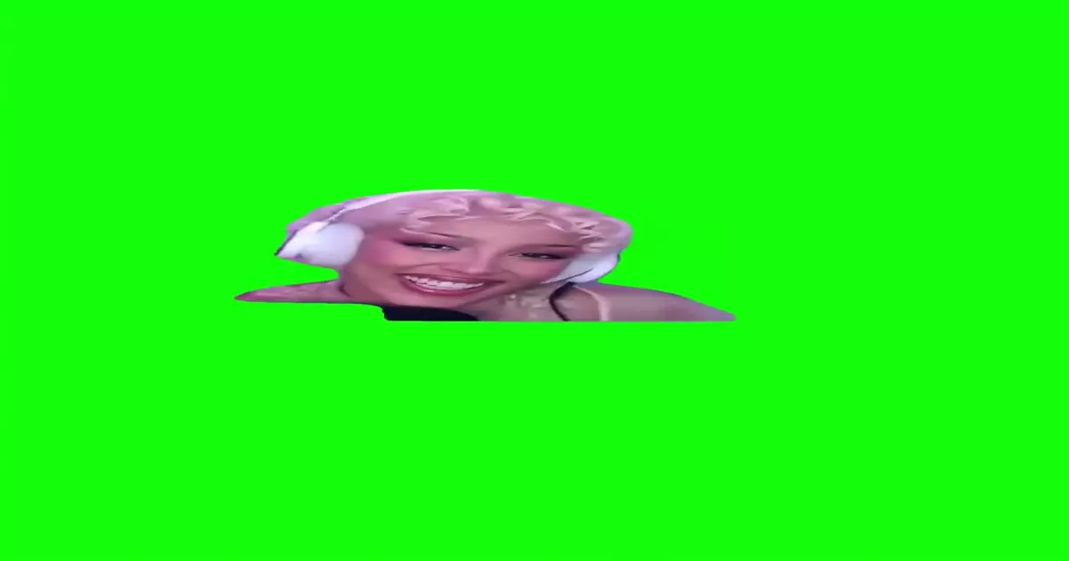 Doja Cat Evil Laugh Green Screen Meme Download