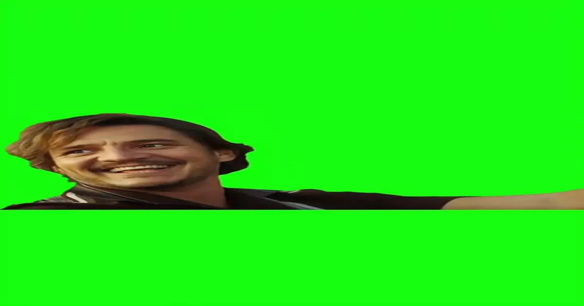 Pedro Pascal Car Scene Green Screen Meme Download